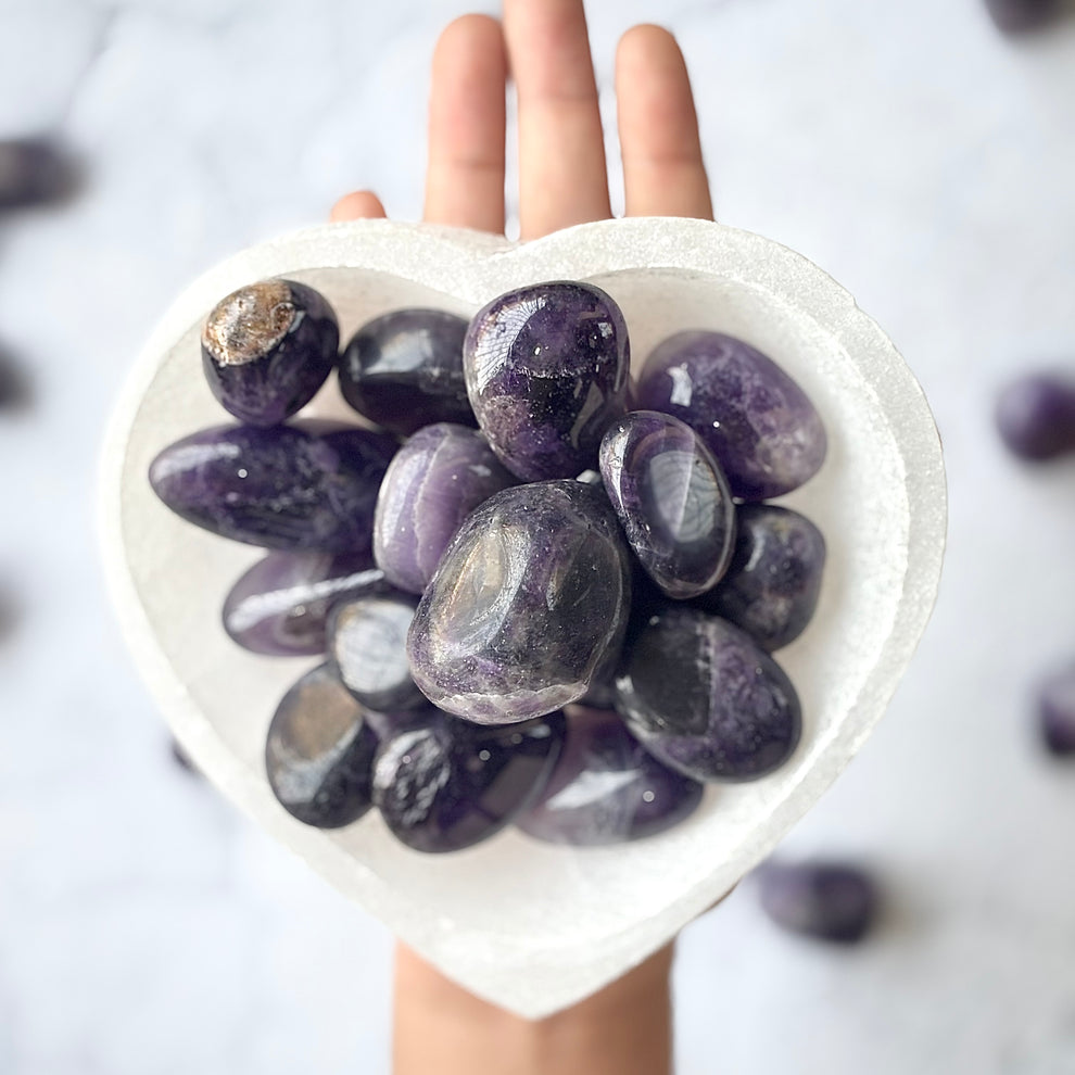 Amethyst Tumble Stone – The Trivia Store