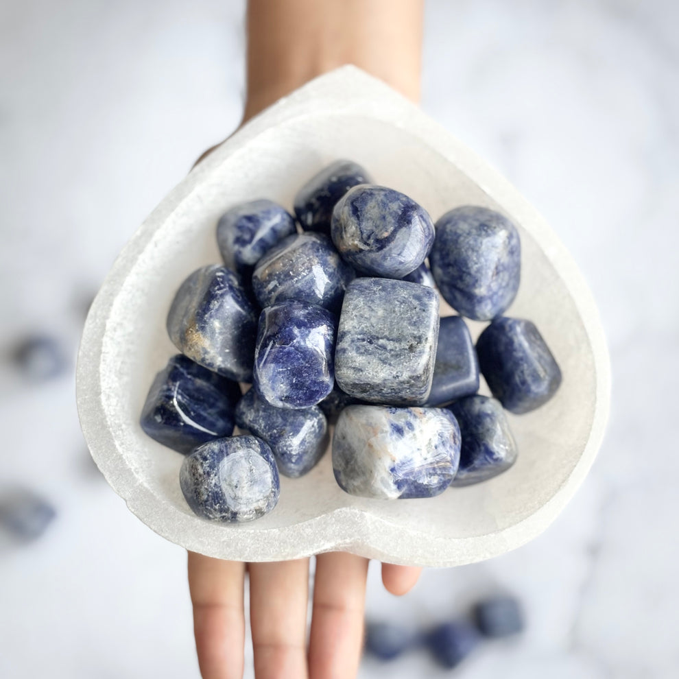 Sodalite Tumble Stone – The Trivia Store