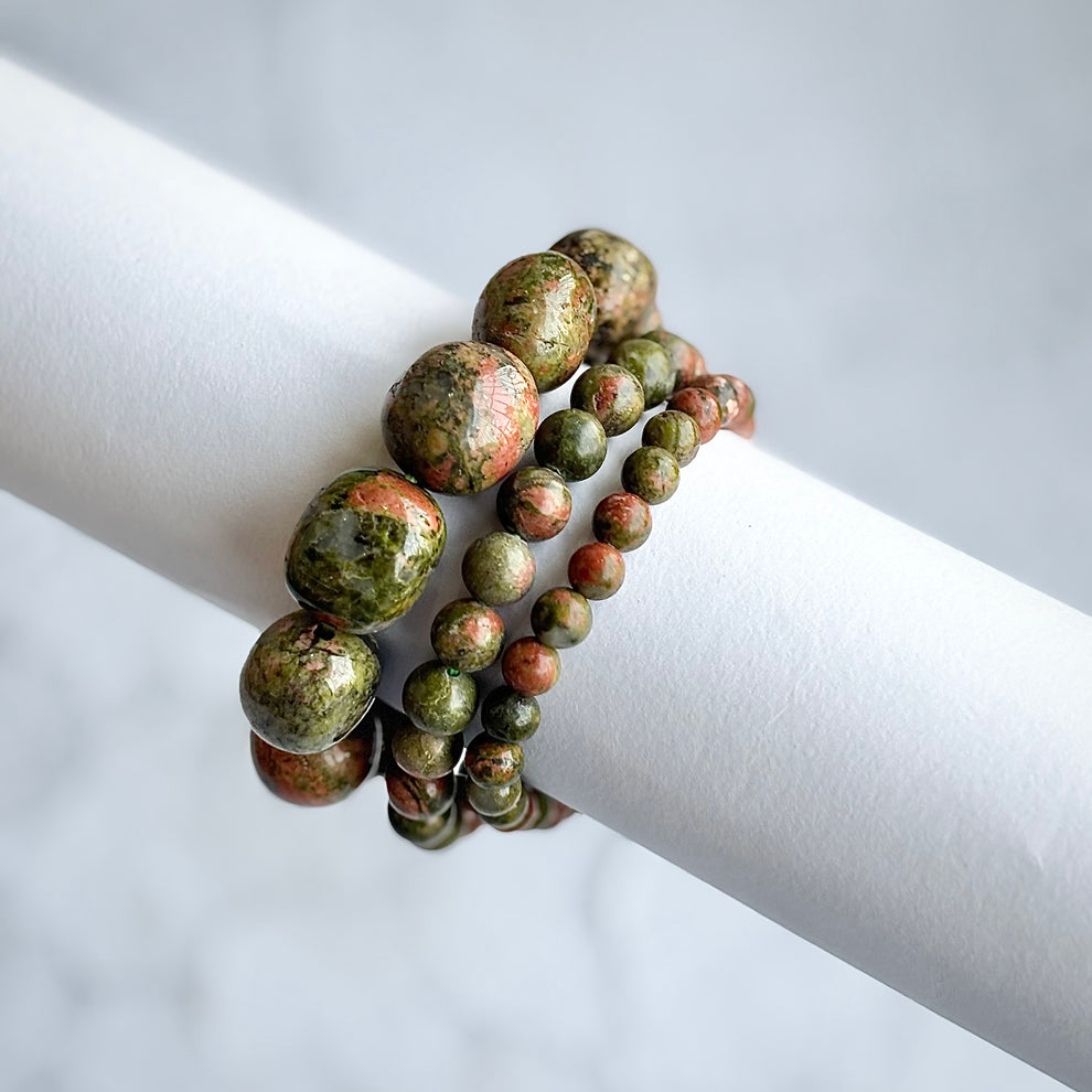 Unakite Bracelet – The Trivia Store